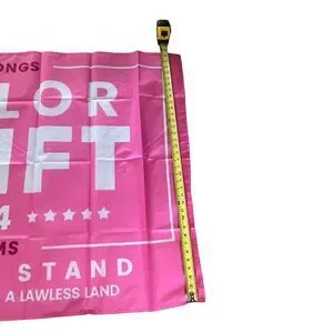 Taylor Swift | Other | Taylor Swift 224 Pink Flag Banner Tapestry Our ...
